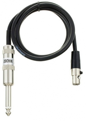 Shure WA302 Instrumentkabel Tele-T4F - 0.8m