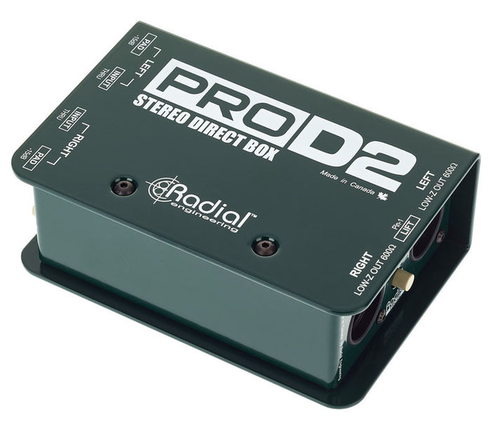 Radial PROD2 Stereo Direct Box